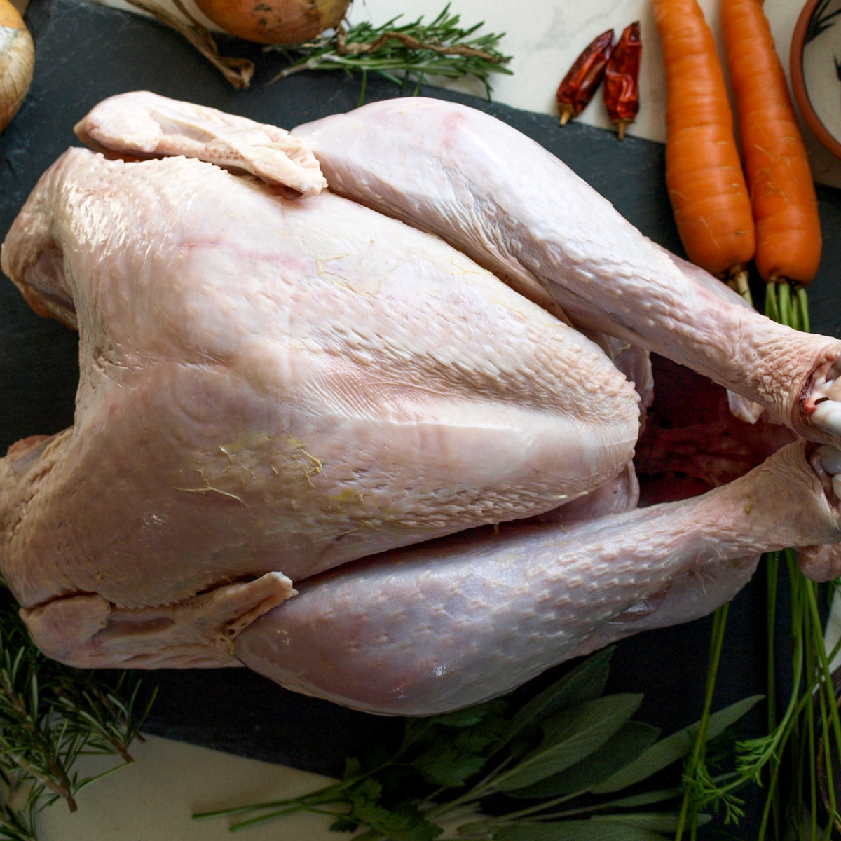 Certified Organic Pastured Turkey (11.5 pounds) – Cairncrest Farm